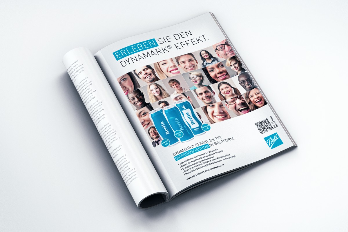 Ball Packaging Europe – Anzeige Dynamark® Effect - KreativRealisten ...